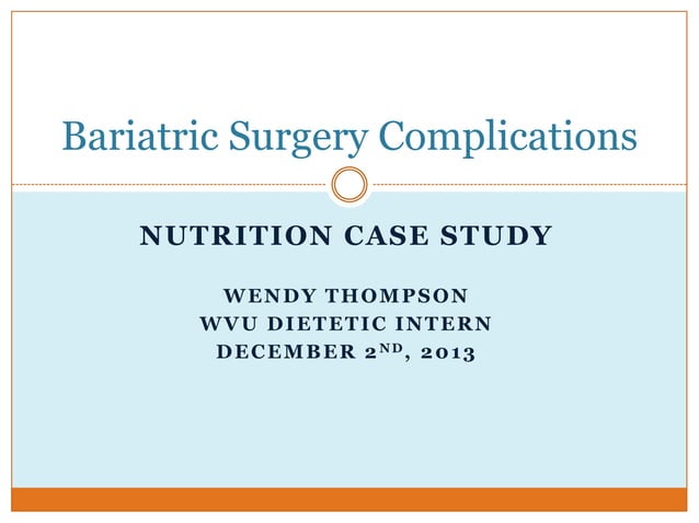 Nutrition case study | PPTX | Digestive Disorders | Diseases and Conditions