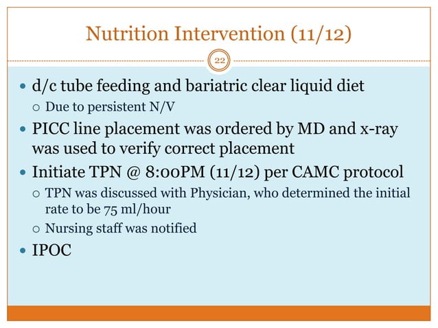Nutrition case study | PPTX | Digestive Disorders | Diseases and Conditions