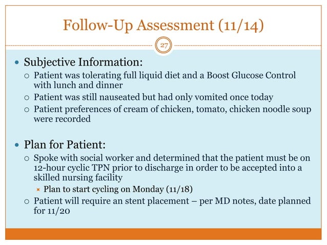 Nutrition case study | PPTX | Digestive Disorders | Diseases and Conditions