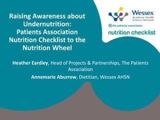 2018 Nutrition Conference: Presenter Slides | PPT