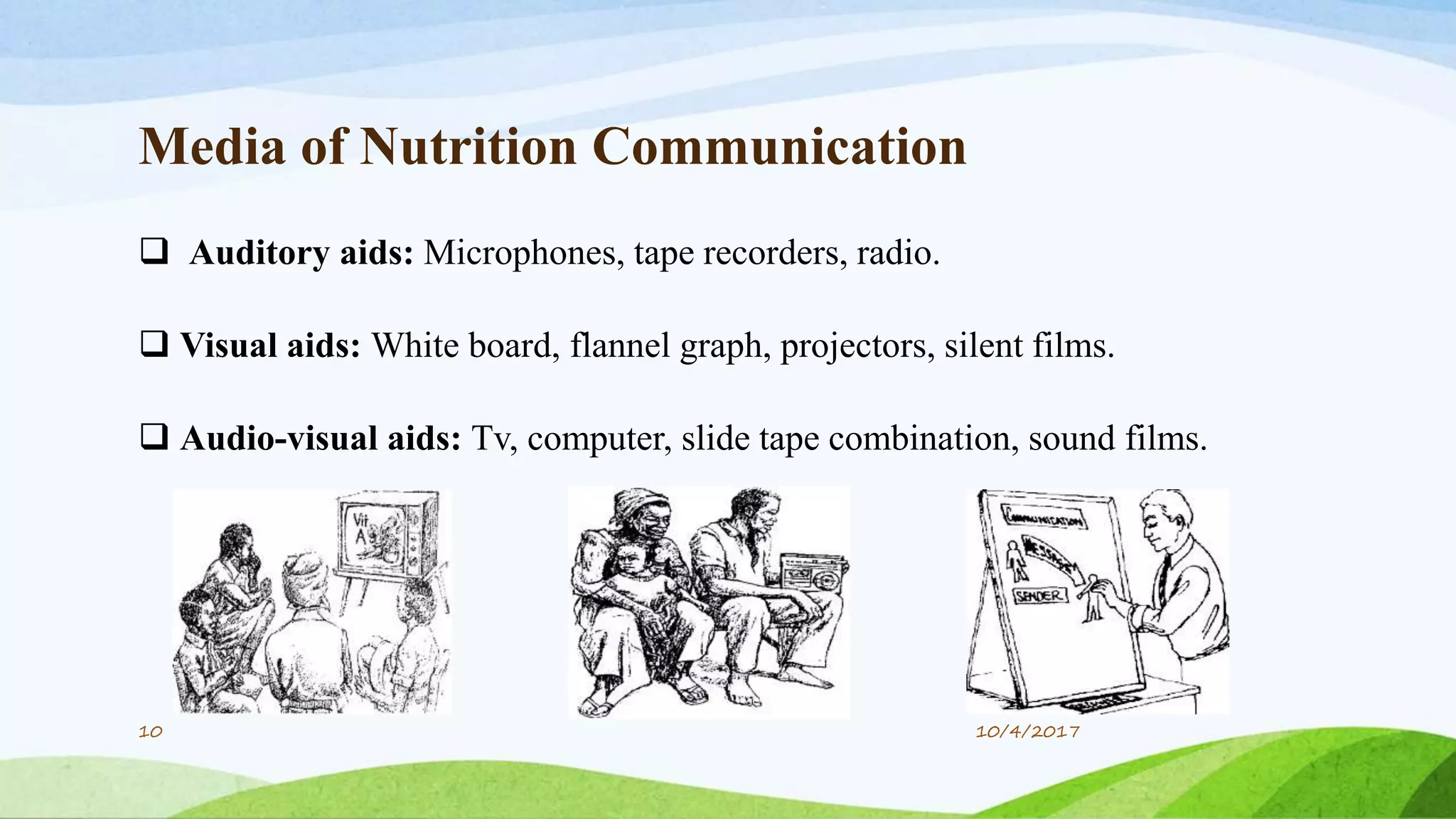 Nutrition communication | PPTX