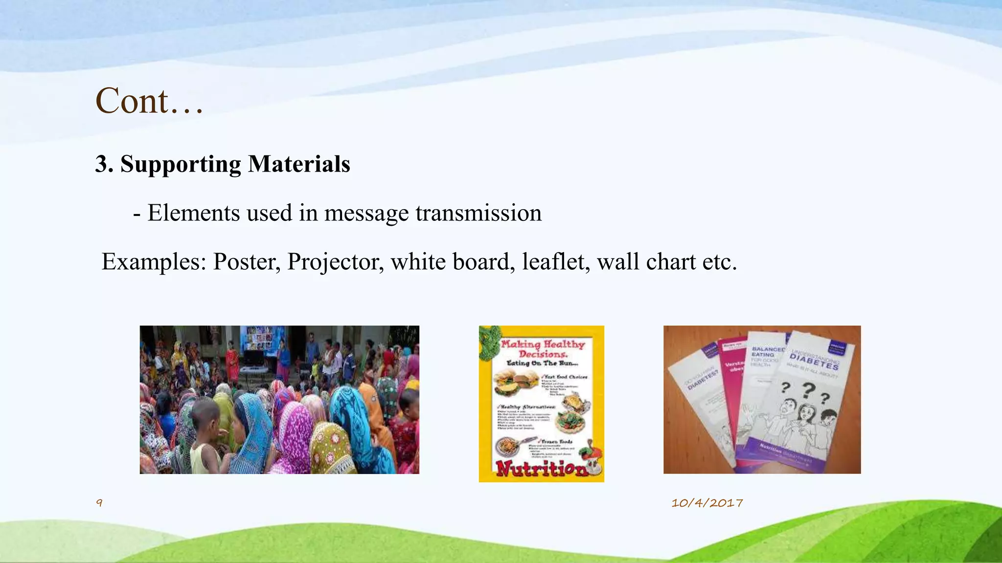 Nutrition communication | PPTX
