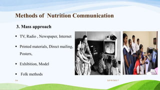 Nutrition communication | PPTX