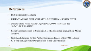 Nutrition communication | PPTX