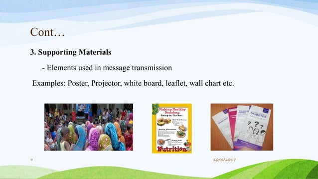 Nutrition communication | PPTX