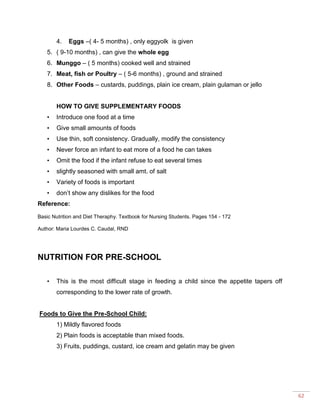 Nutrition and Diet Theraphy | PDF