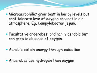Nutrition, cultivation and isolation of bacteria | PPT