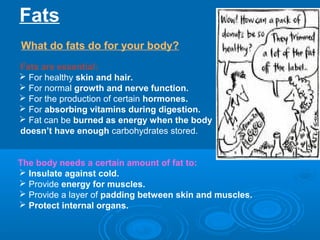 Nutrition Day 2 - The 6 Essential Nutrients Continued... | PPT