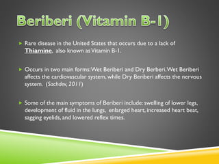 Nutrition Deficiency | PPTX