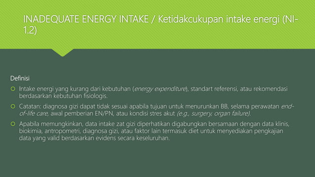 Nutrition Diagnosis Terms Definitions (Domain Intake).pptx