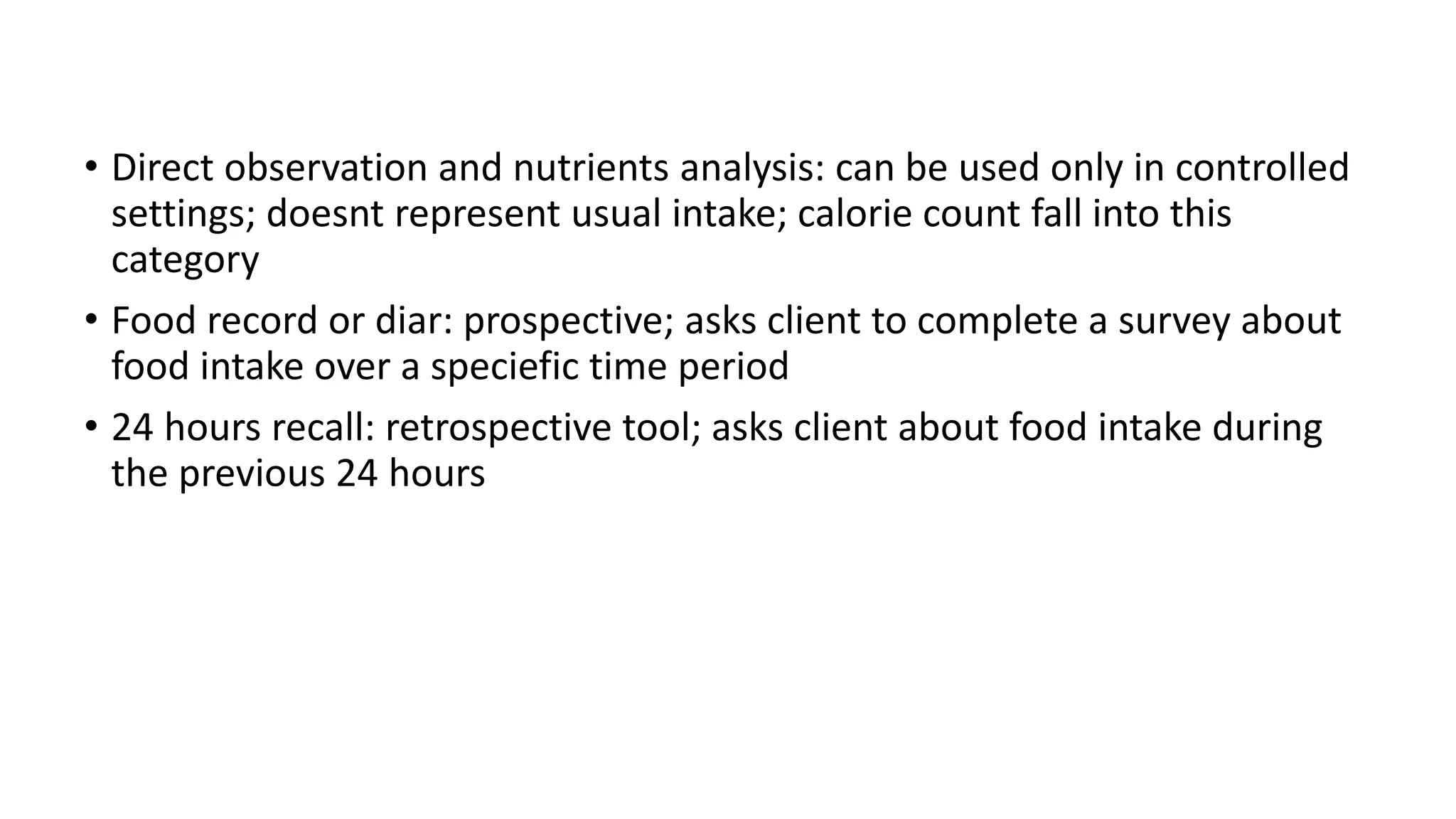 Nutrition & Diet Therapy | PPTX