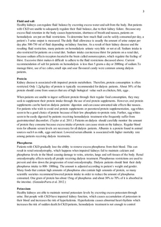 Nutrition & drug dosing in dialysis patient | DOCX