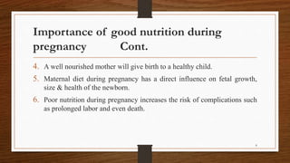 Nutrition During Pregnancy | PPTX
