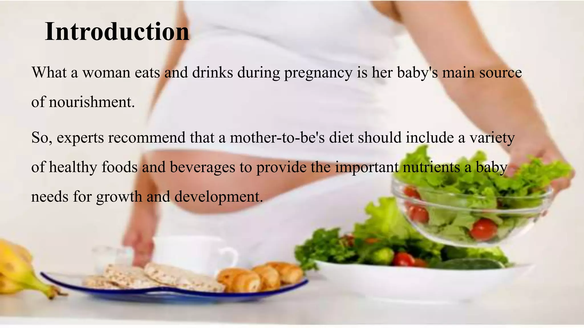 Nutrition during pregnancy | PPTX