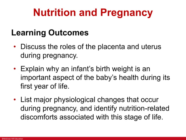 Nutrition During Pregnancy PowerPoint 03 20 2021 | PPTX
