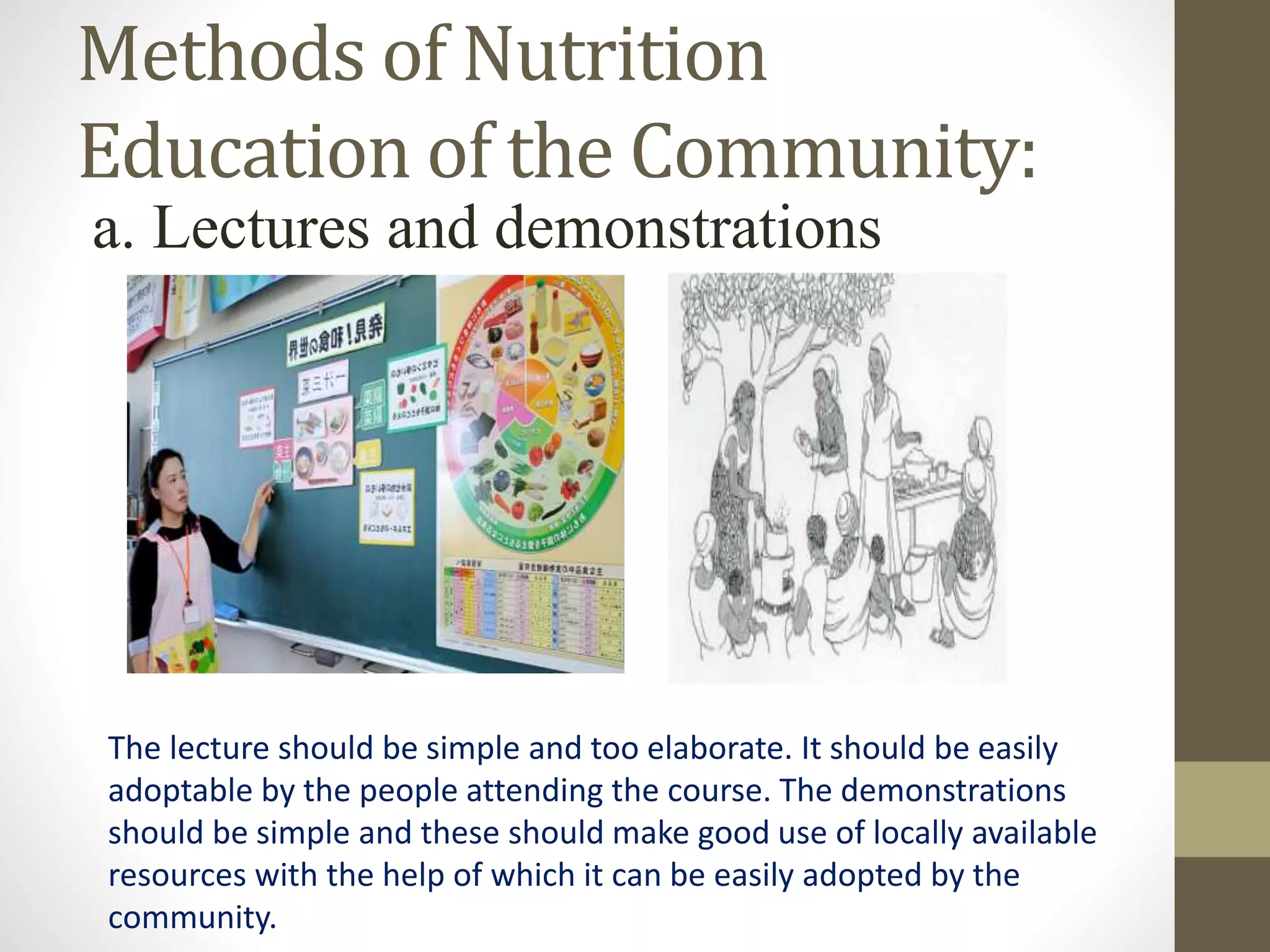 Nutrition education | PPTX