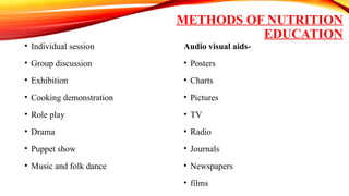 IMPORTANCE OF NUTRITION EDUCATION..pptx