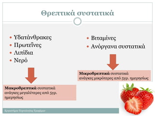 Τα τρόφιμα από ενεργειακη άποψη | PDF