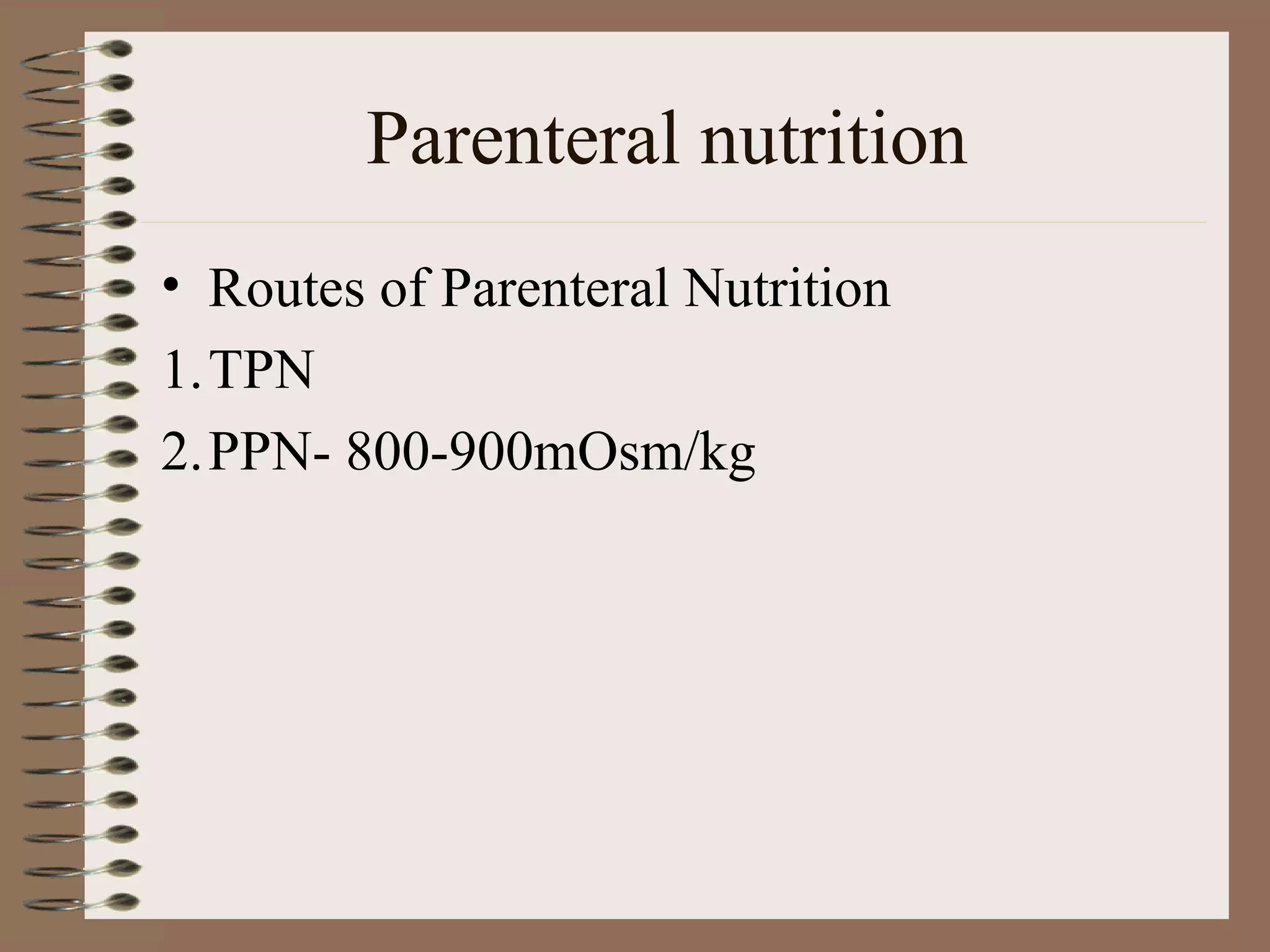 Nutrition (espen & aspen guidelines) | PPT