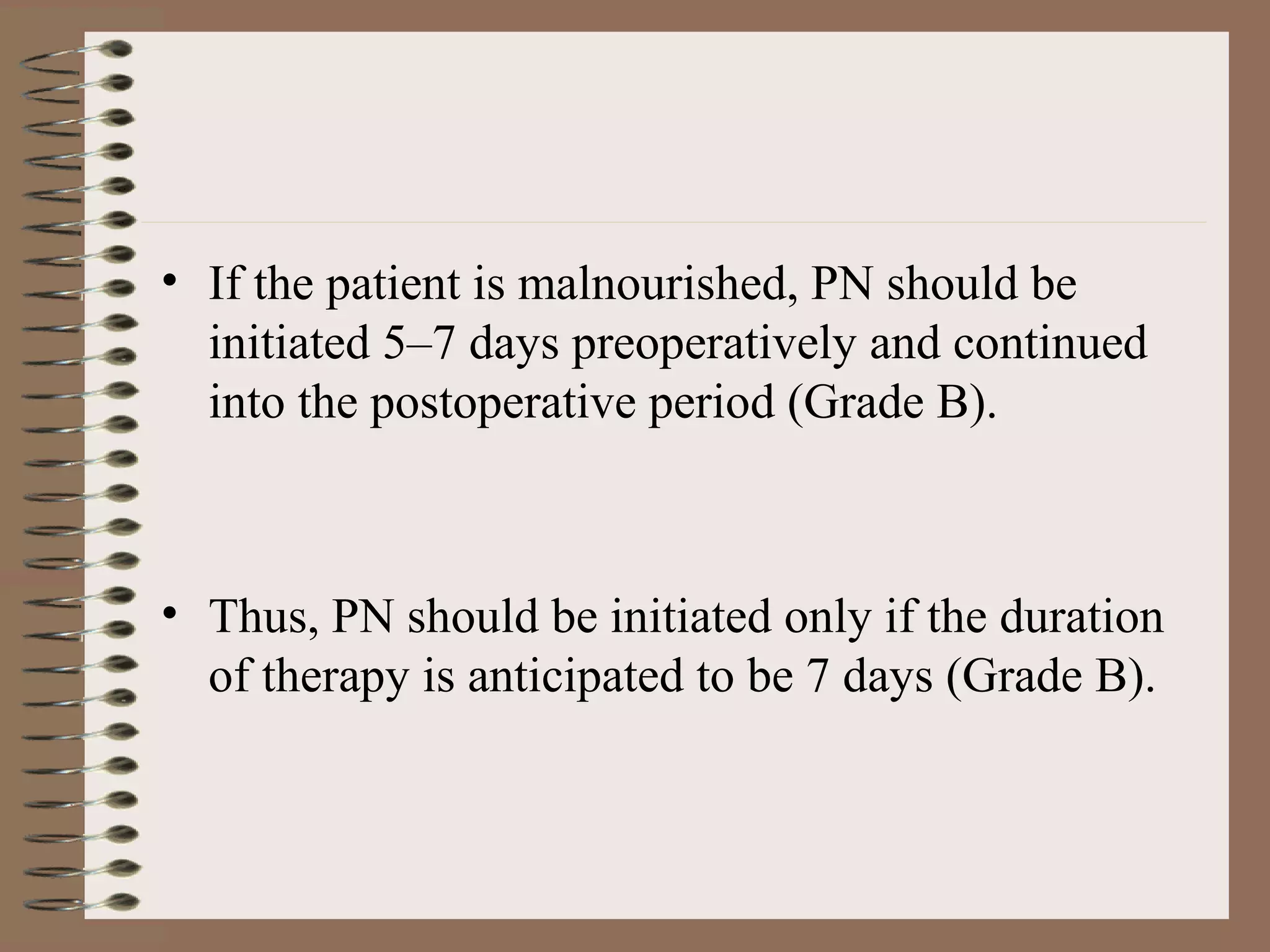 Nutrition (espen & aspen guidelines) | PPT