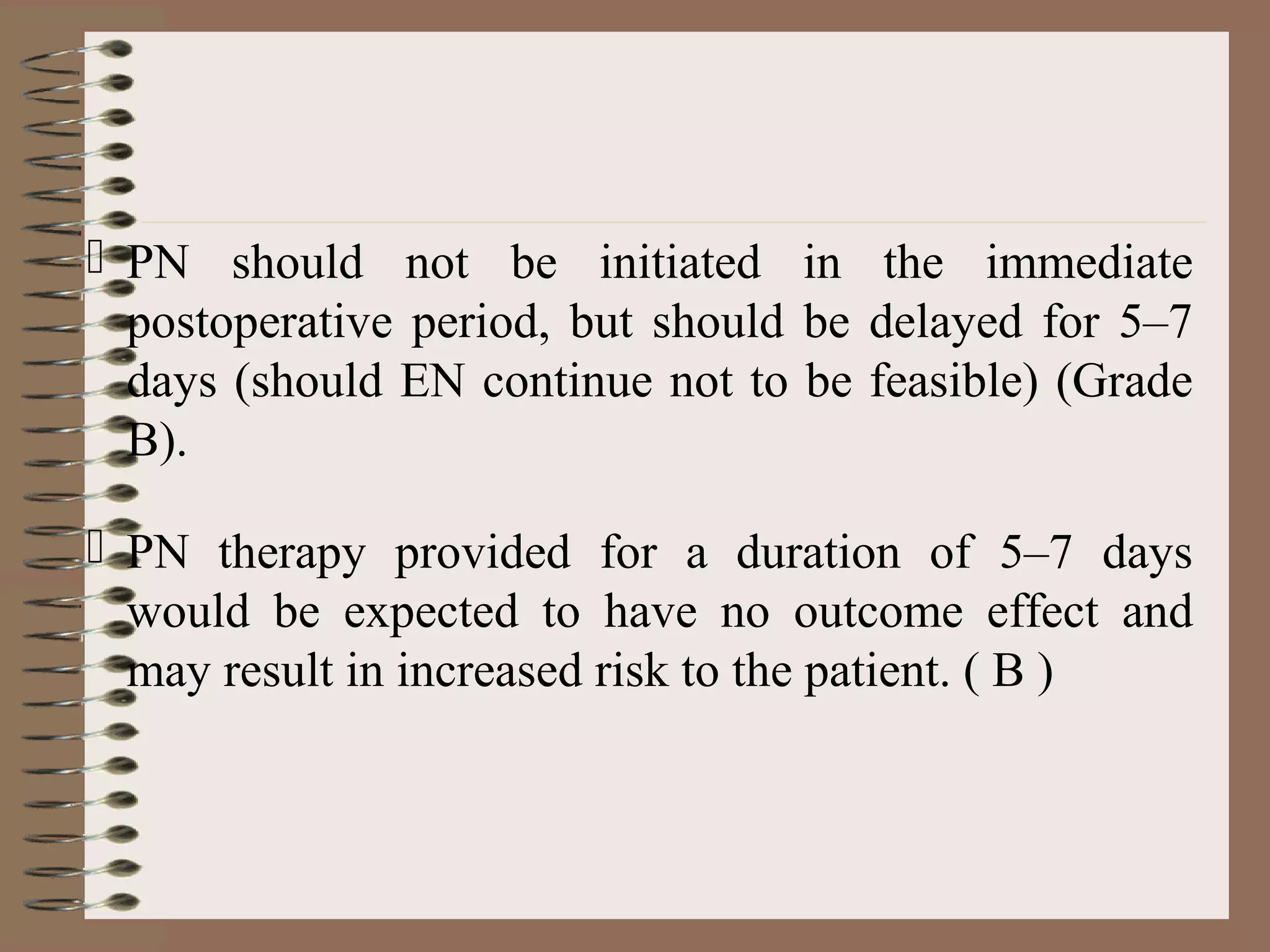 Nutrition (espen & aspen guidelines) | PPT