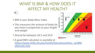 Nutrition & physical activity | PPTX