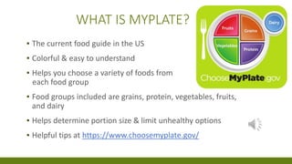 Nutrition & physical activity | PPTX