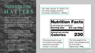 Nutrition Facts Labels | PPTX