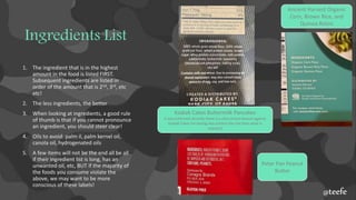 Nutrition Facts Labels | PPTX