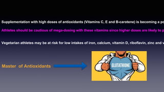 Nutrition for athletes | PPTX