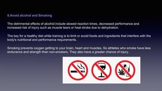 Nutrition for athletes | PPTX