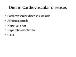 nutrition for CVD and management of CVD.pptx