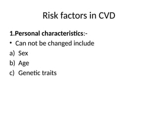 nutrition for CVD and management of CVD.pptx