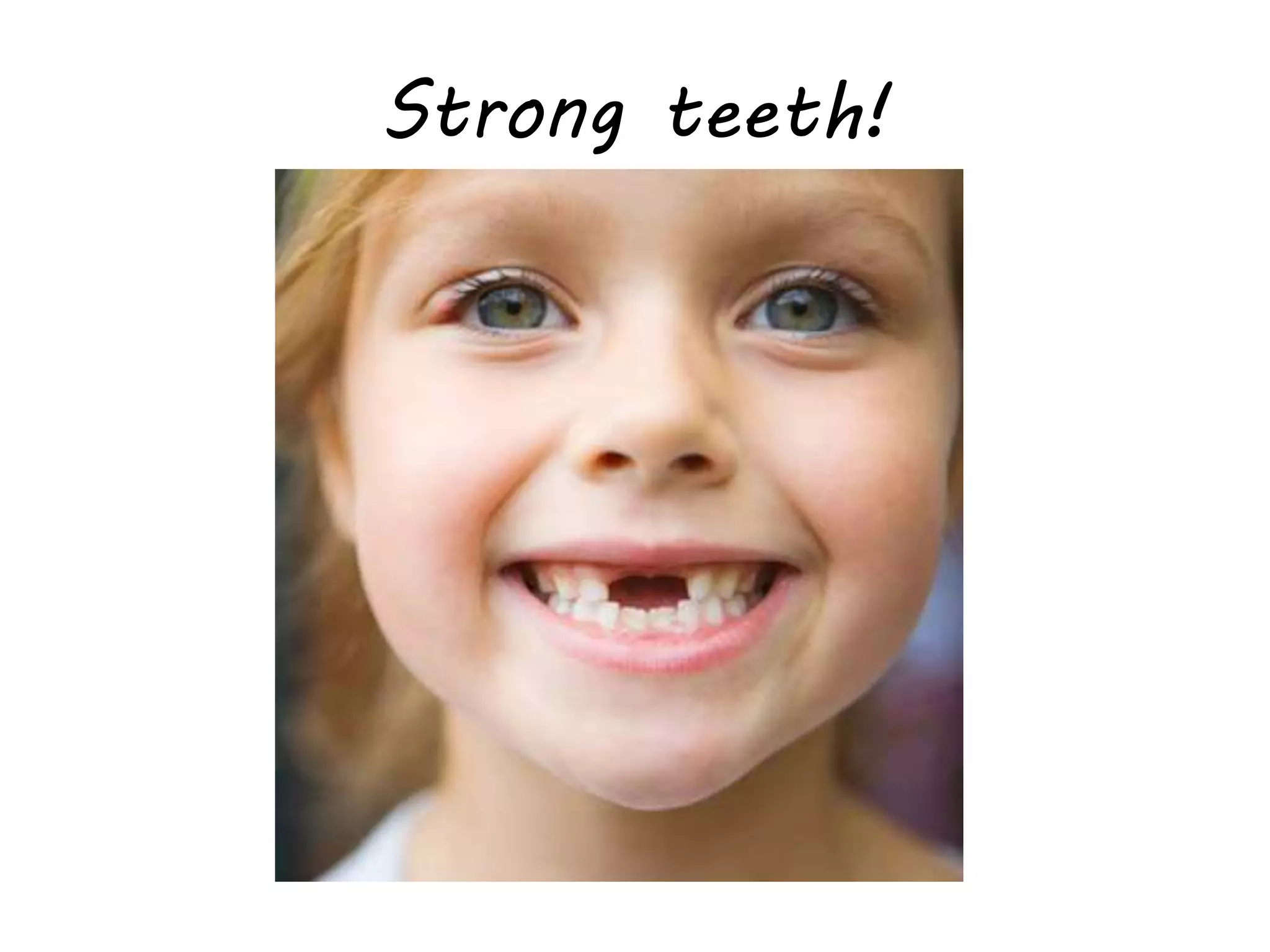 Nutrition for good teeth for children | PPTX