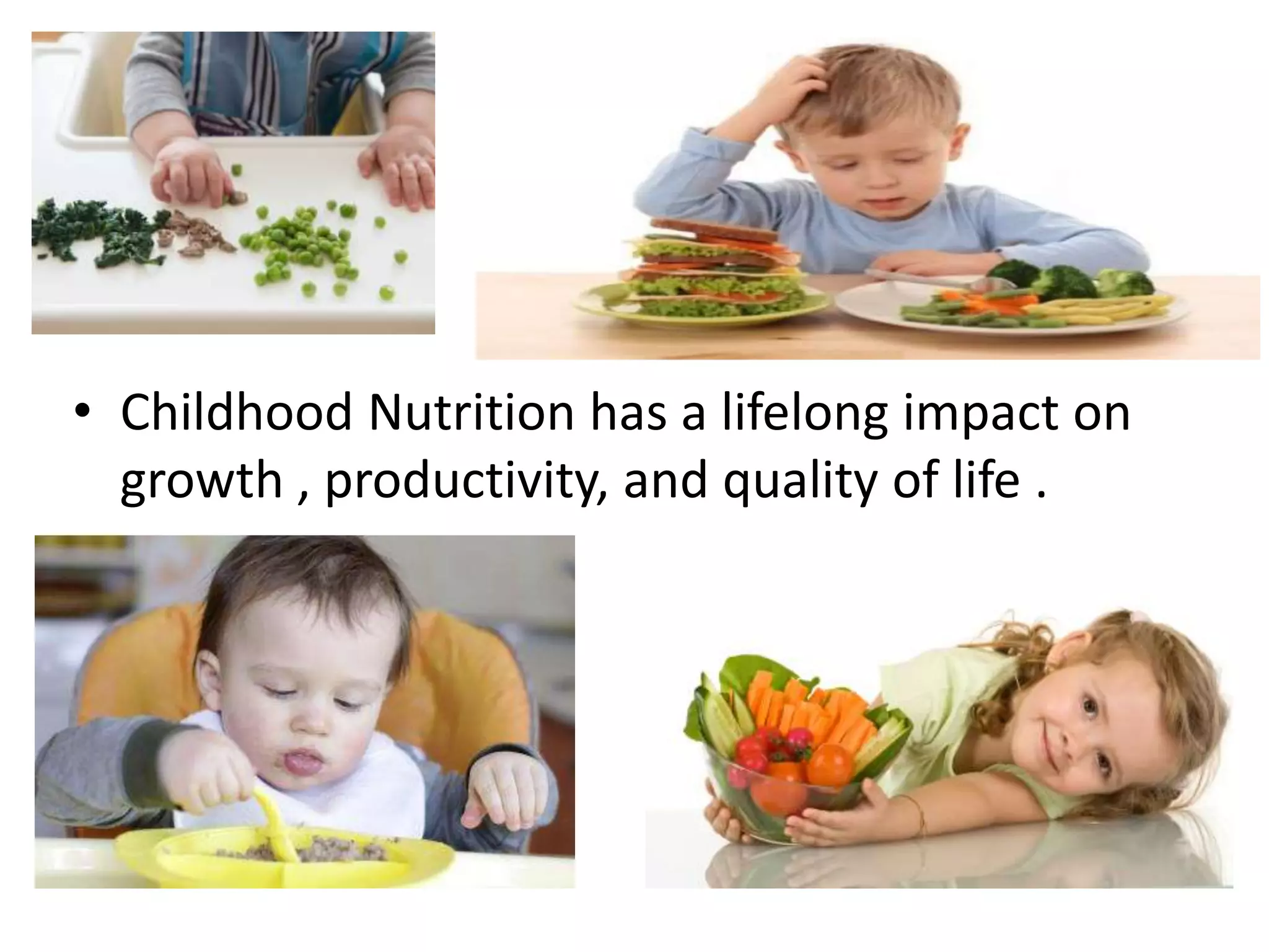 Nutrition for Healthy Growth in Children By Dr. Zubeda Tumbi | PPTX
