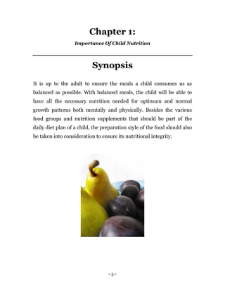 Nutrition for kids | PDF