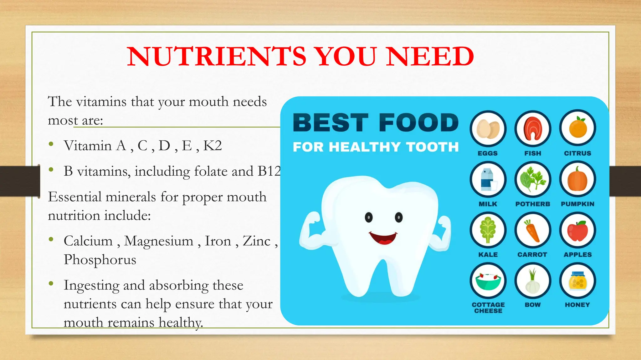 Nutrition for oral and dental health.pptx