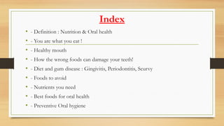 Nutrition for oral and dental health.pptx
