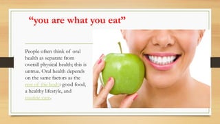 Nutrition for oral and dental health.pptx