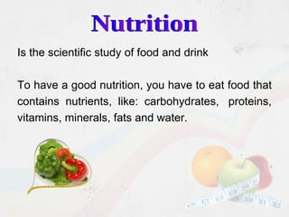 Nutrition Good Eating Habits | PPT