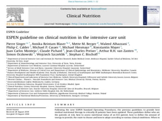 Nutrition guidelines | PPT