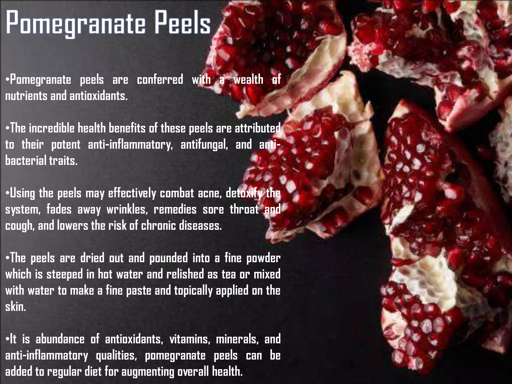 nutrition importance of pomegranate peels.pdf