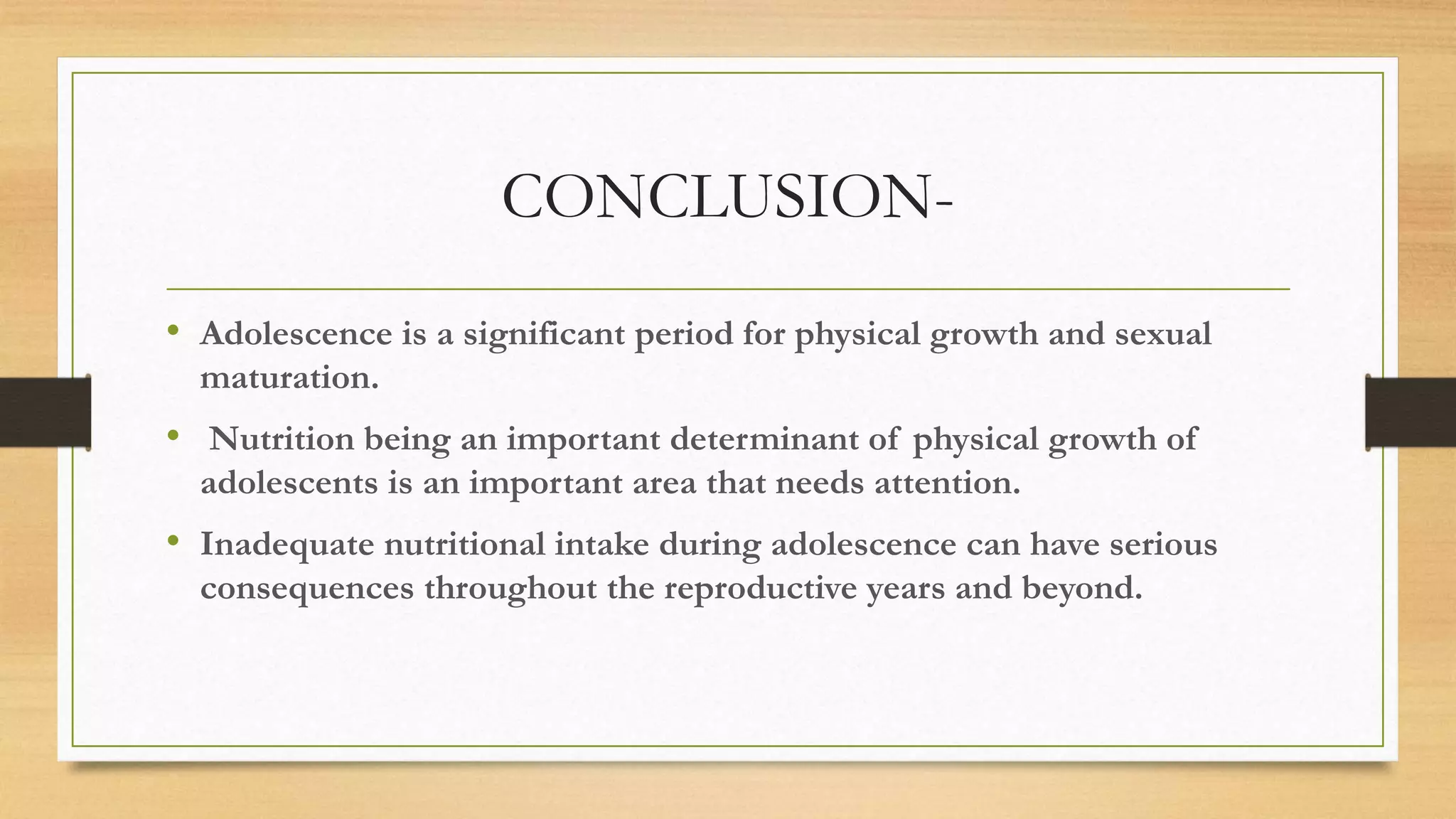 NUTRITION IN ADOLESCENCE PPT.pptx