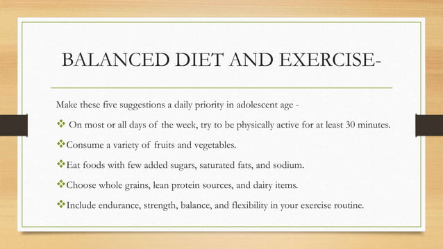 NUTRITION IN ADOLESCENCE PPT.pptx | Nutrition | Healthy Living