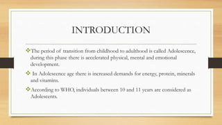 NUTRITION IN ADOLESCENCE PPT.pptx