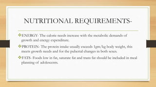 NUTRITION IN ADOLESCENCE PPT.pptx