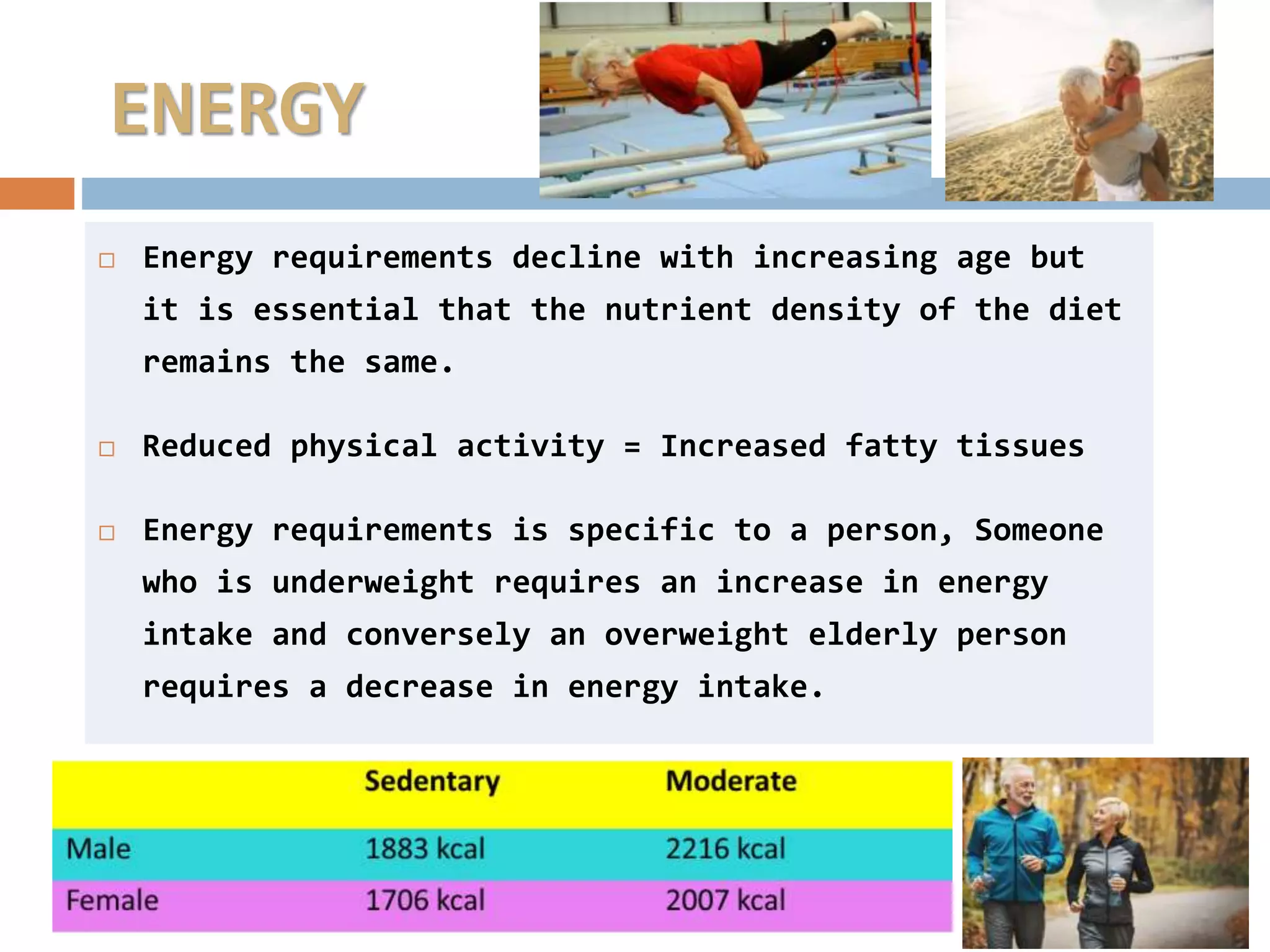 Nutrition in aged olasupo | PPTX