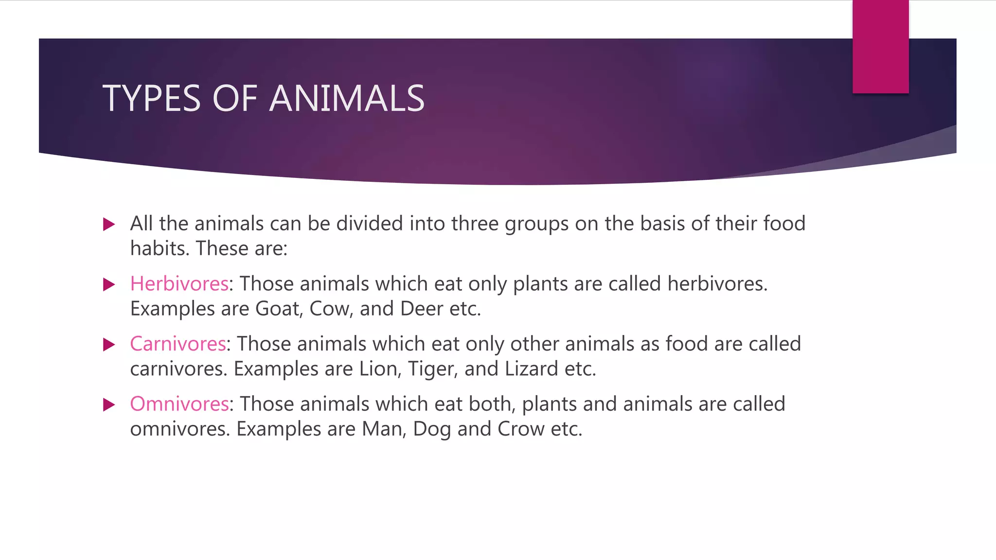 Nutrition in animals chapter 2 | PPTX