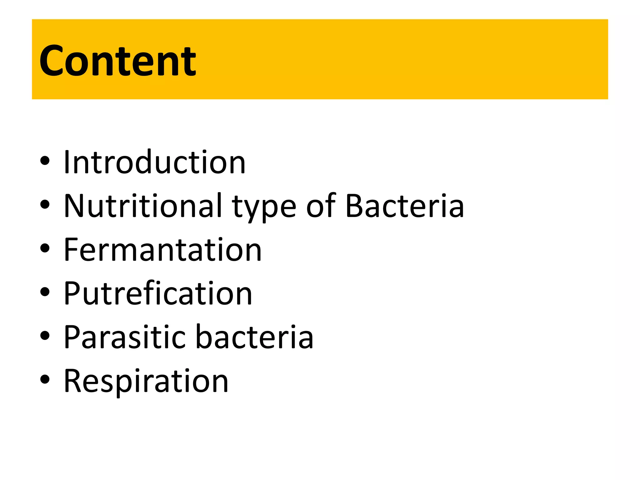 Nutrition in bacteria | PPTX