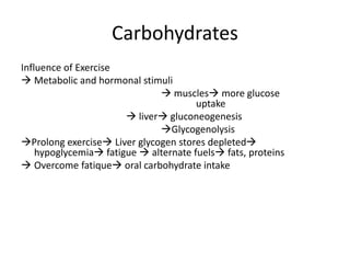 Nutrition in Exercise and sports Nutriti | PPTX